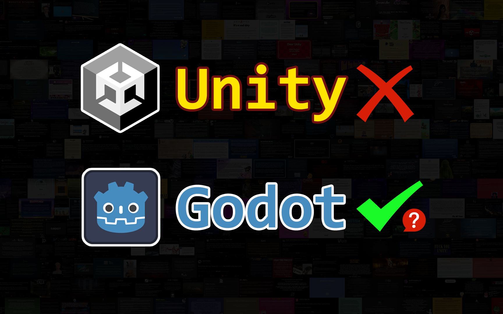 Unity 转 Godot?我的看法是…_哔哩哔哩bilibili_游戏杂谈