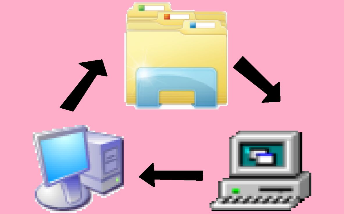 在win7上运行win95和winxp的explorer.exe会发生什么?