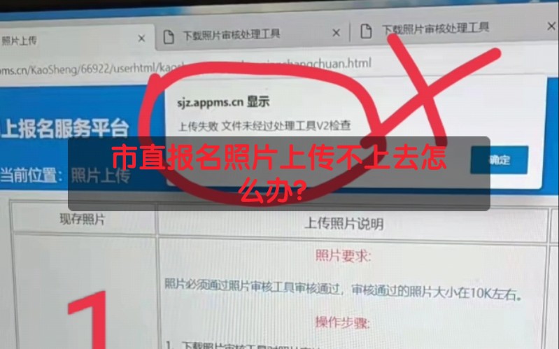 石家庄市直报名照片上传不上去怎么?