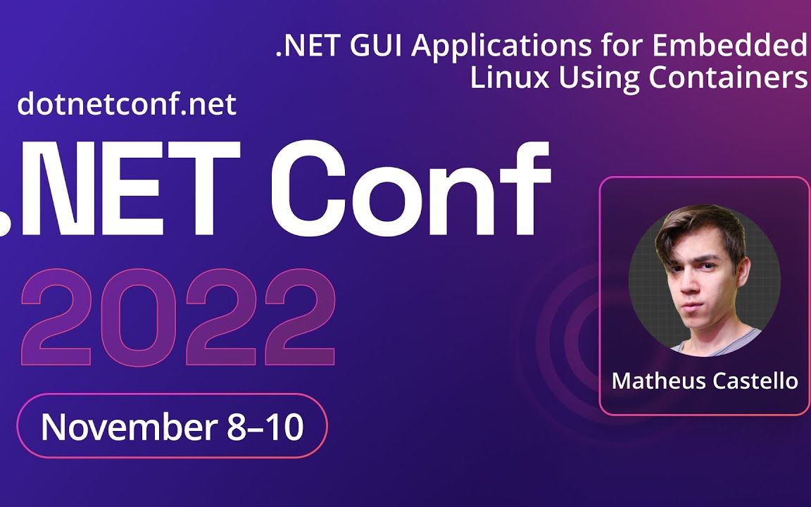 使用容器的嵌入式Linux的 .NET GUI 应用程序