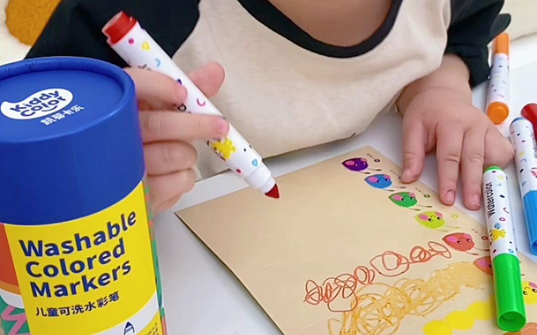 宝宝可洗水彩笔