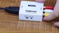 hdmi转av转接头1080P网路机顶盒小米大麦盒子魔盒PS4接口转老电视...