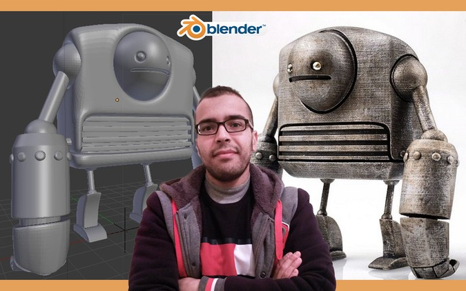 「中英字幕」Udemy – 在Blender中从零开始学习3D建模
