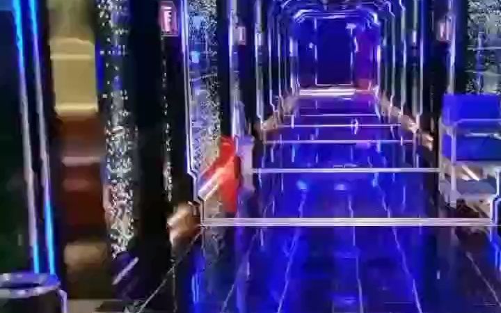 LED幻彩灯带KTV走廊场景应用效果