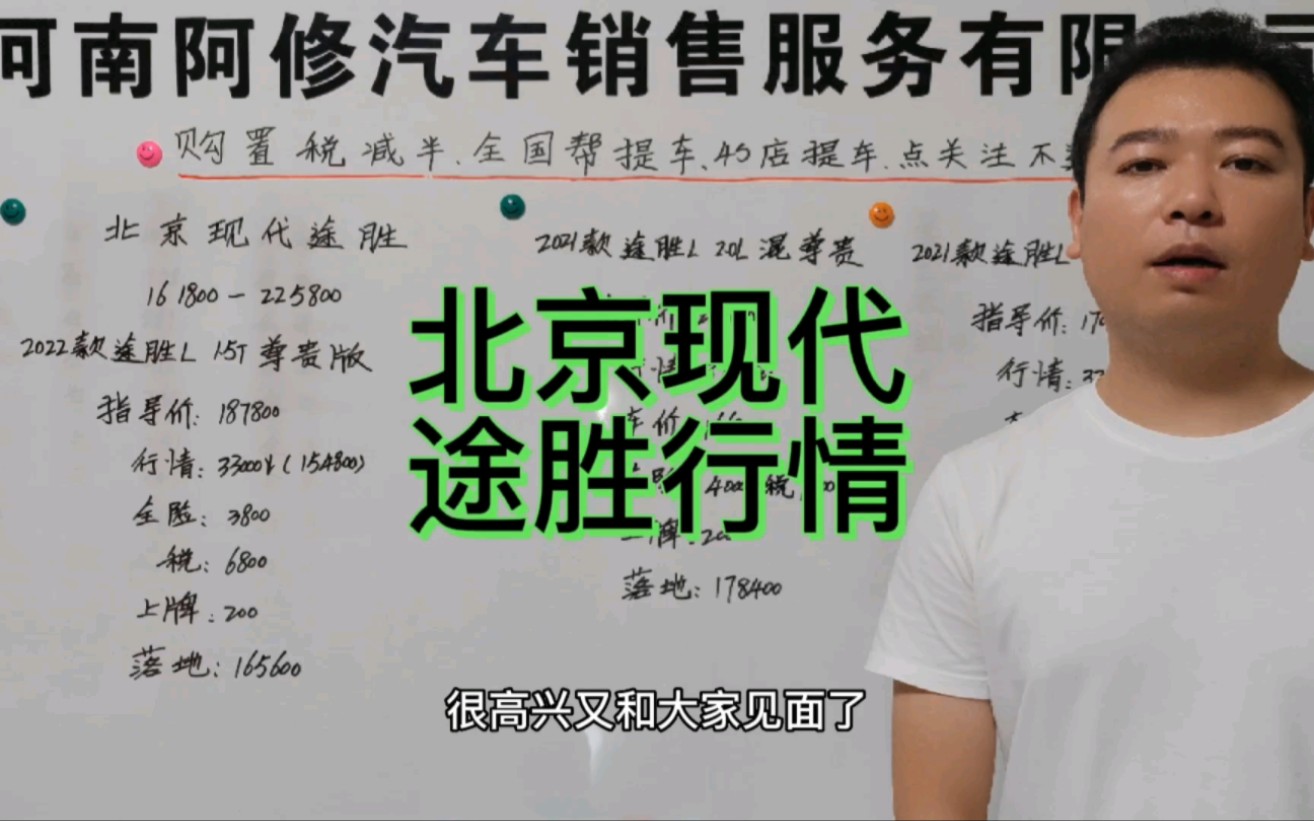 北京现代途胜L车型讲解,现代途胜L目前行情落地车价预算分享