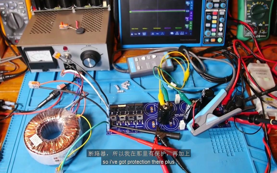 示波器帮助测量电源设计需要多少电容