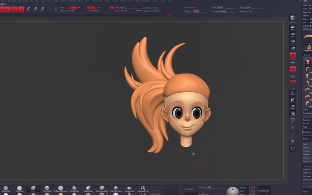 超级简单的【卡通人物制作全过程】这么简单你都不学学吗?