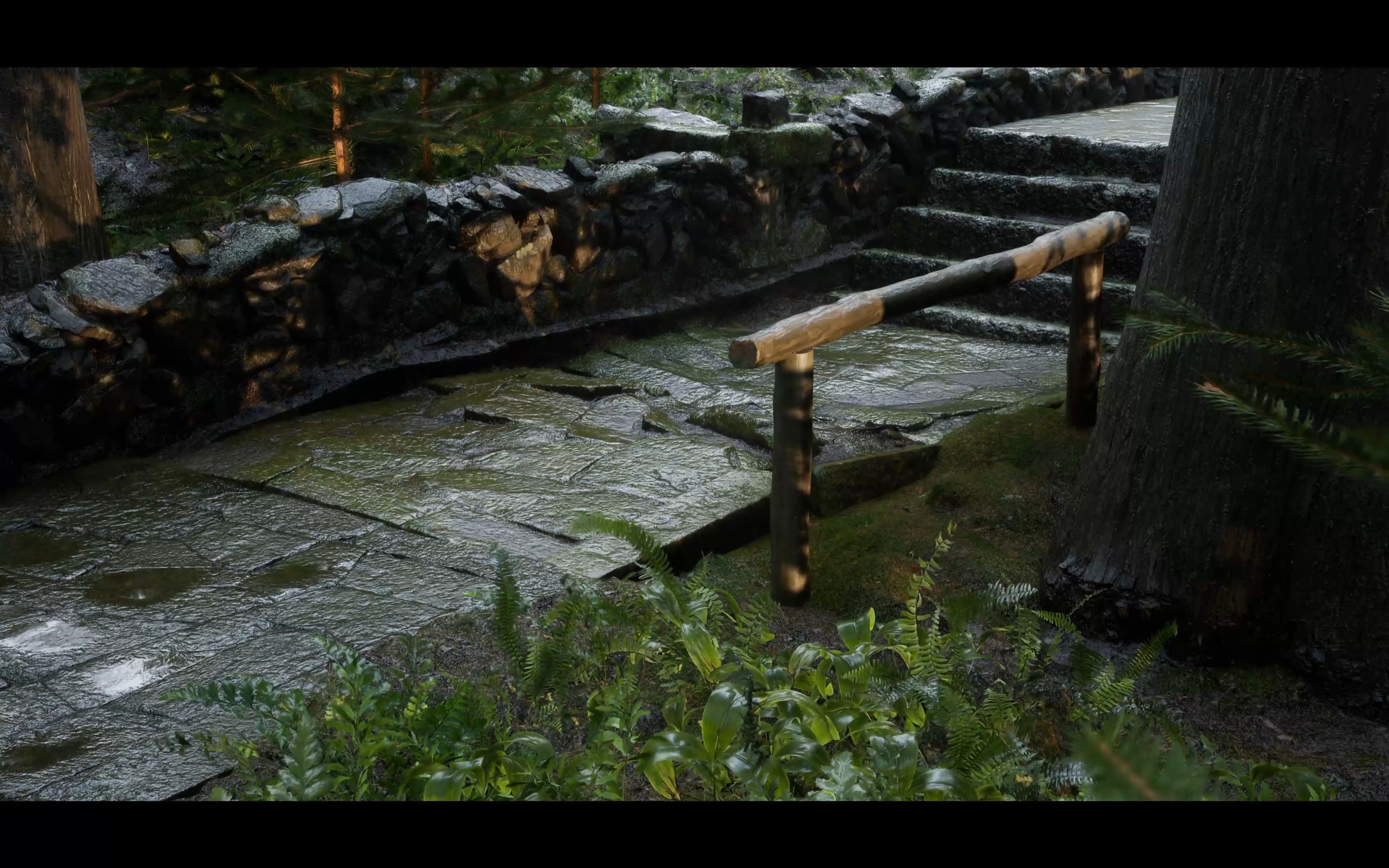 【UE4】沾衣欲湿杏花雨,吹面不寒杨柳风(高仿戴老师作品hhhh)
