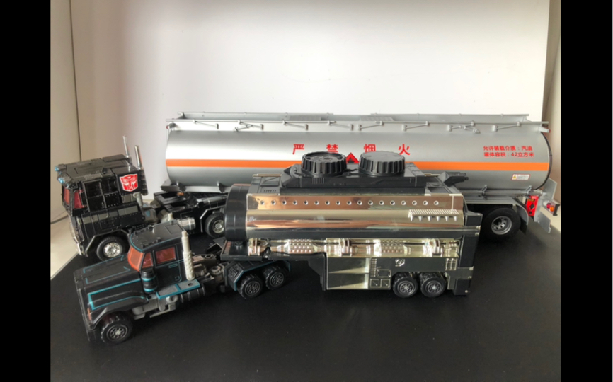 1:24油罐车模型 mp01b黑暗擎天柱车厢的最佳选择