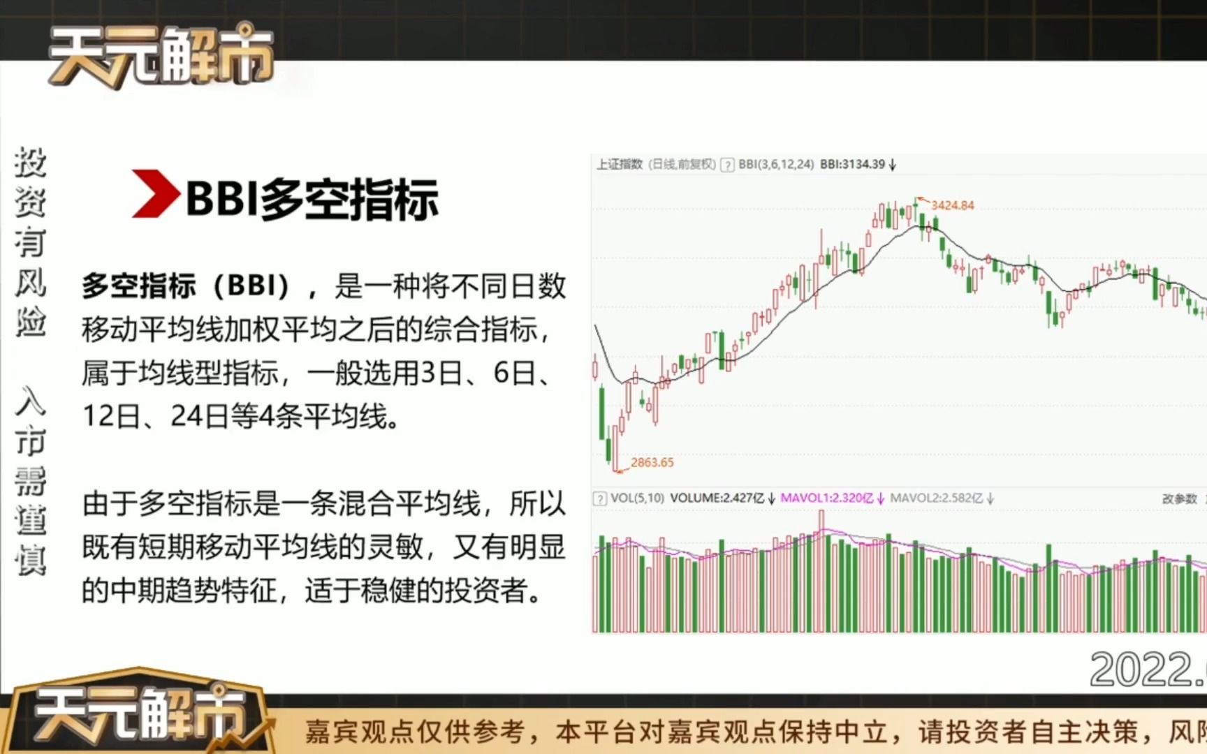 BBI多空指标
