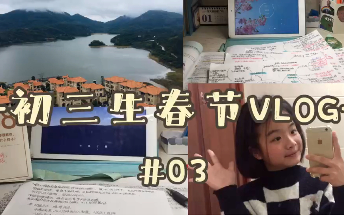 初三生大年初二VLOG|饮早茶•喝杯摩卡•逃离车尾赶作业•激情冬奥...