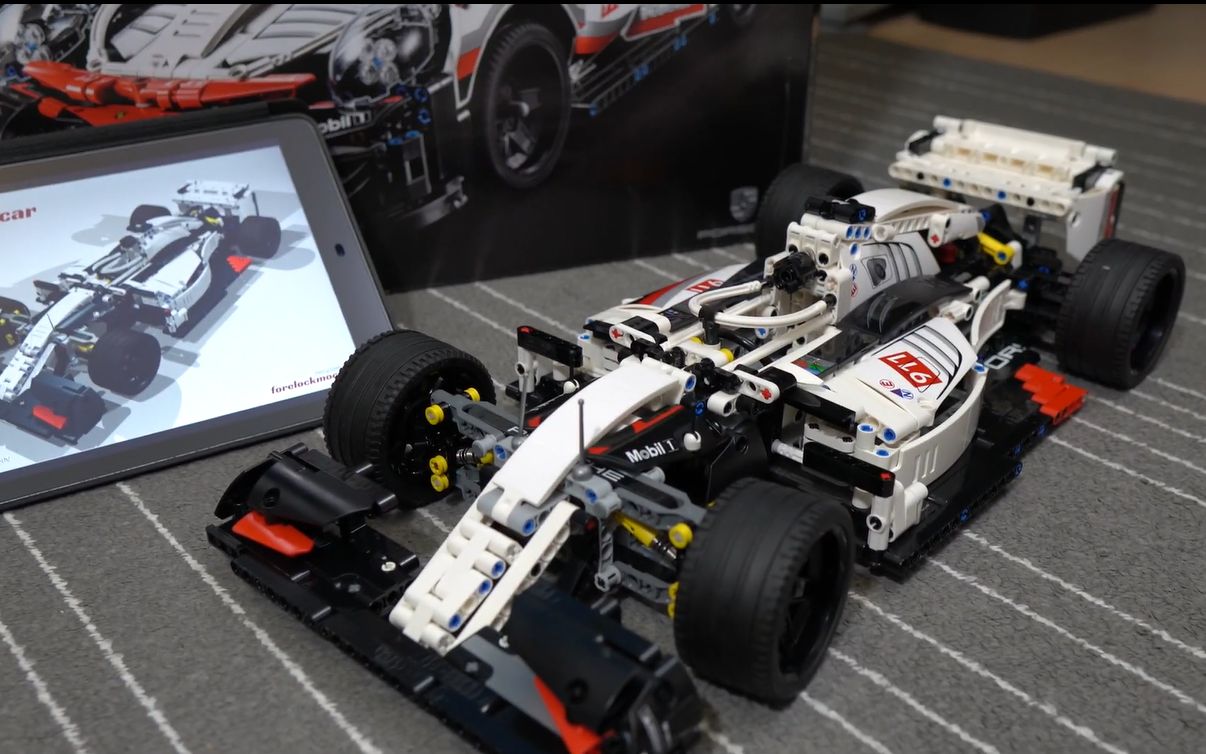 太帅了!42096套内改装F1赛车!乐高科技MOC alternativ B Modell ...