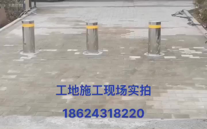 全自动升降柱联动车牌识别系统,看看效果怎么样?