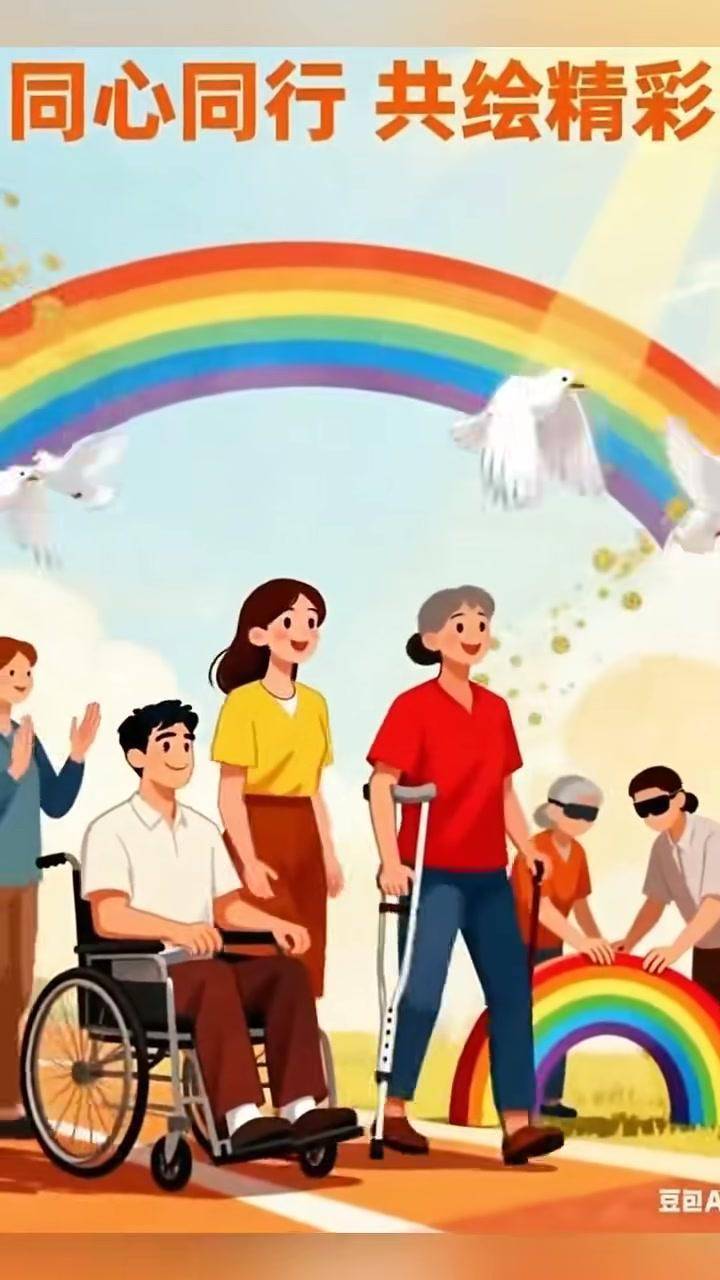 国际残疾人日|同心同行,共绘精彩!采制:记者仲莉娟陈鹏责任编辑:周生...