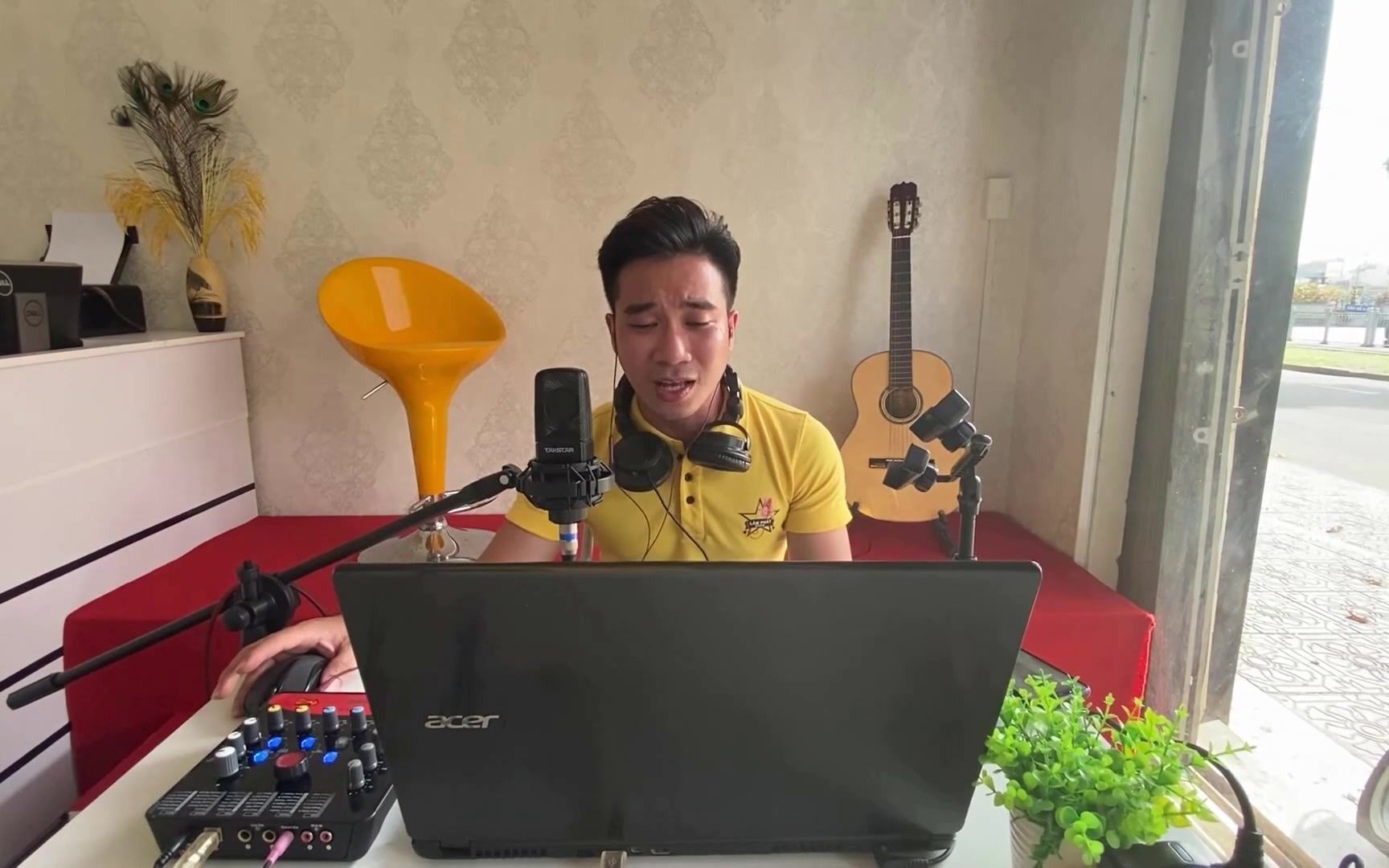 TAKSTAR得胜SM-18网络K歌主播直播录音进阶振膜电容麦克风话筒