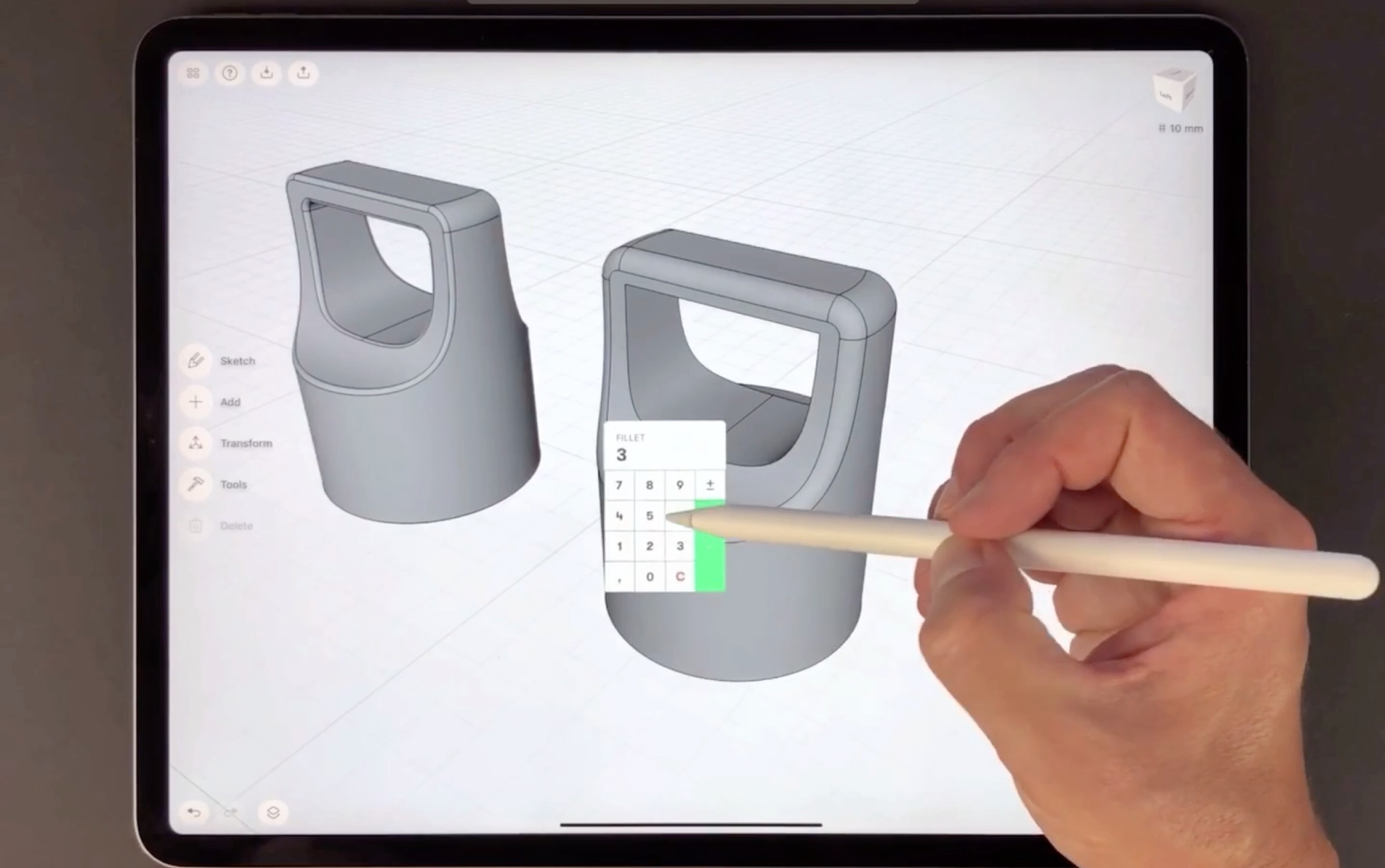 Shapr3D官方教程+个人画图操作编辑合成