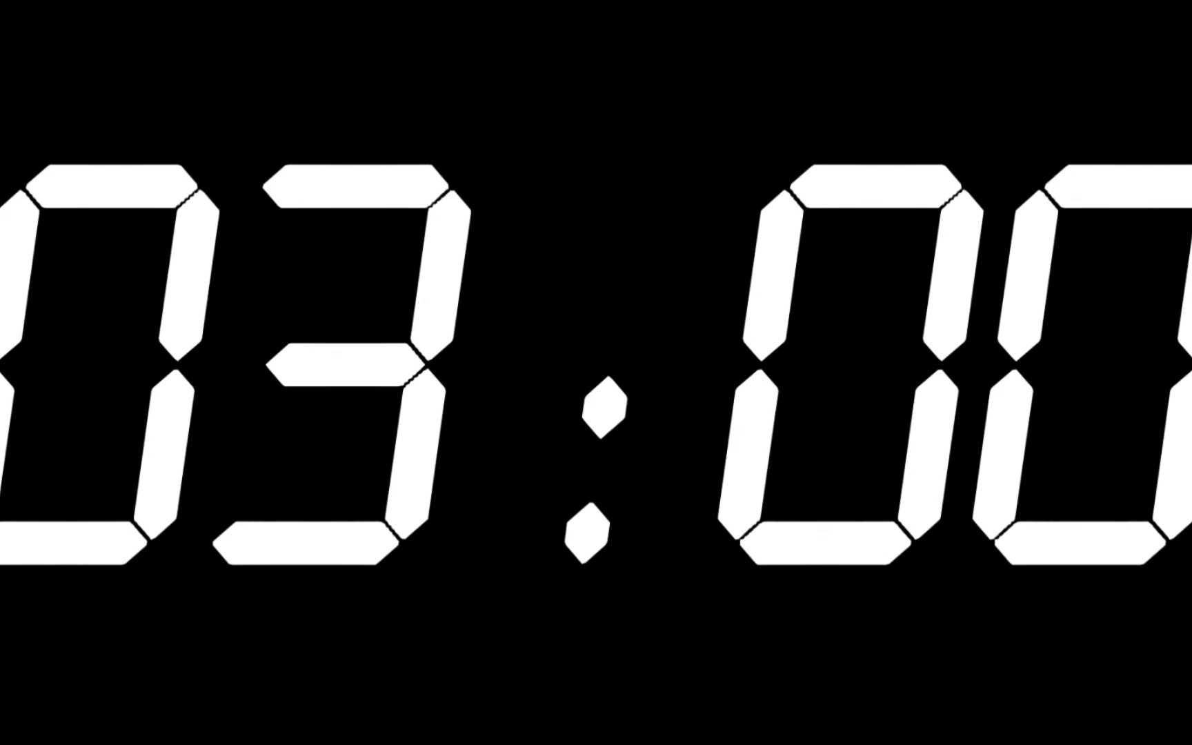 3分钟倒计时 (36进制)