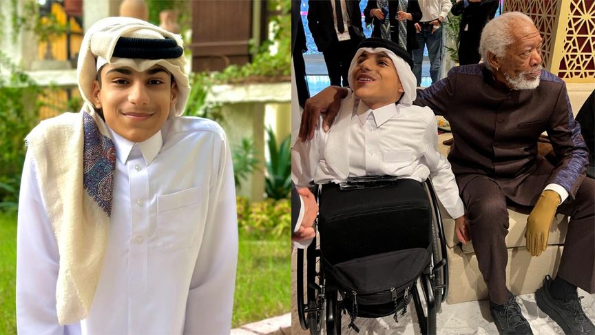 世界杯开幕式上的无腿男孩是谁?天生没有下半身 立志成为外交官