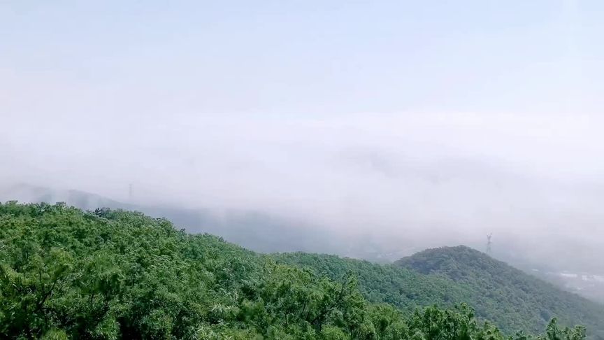 再不追云海了,只能偶遇,不能强求。#大连大黑山