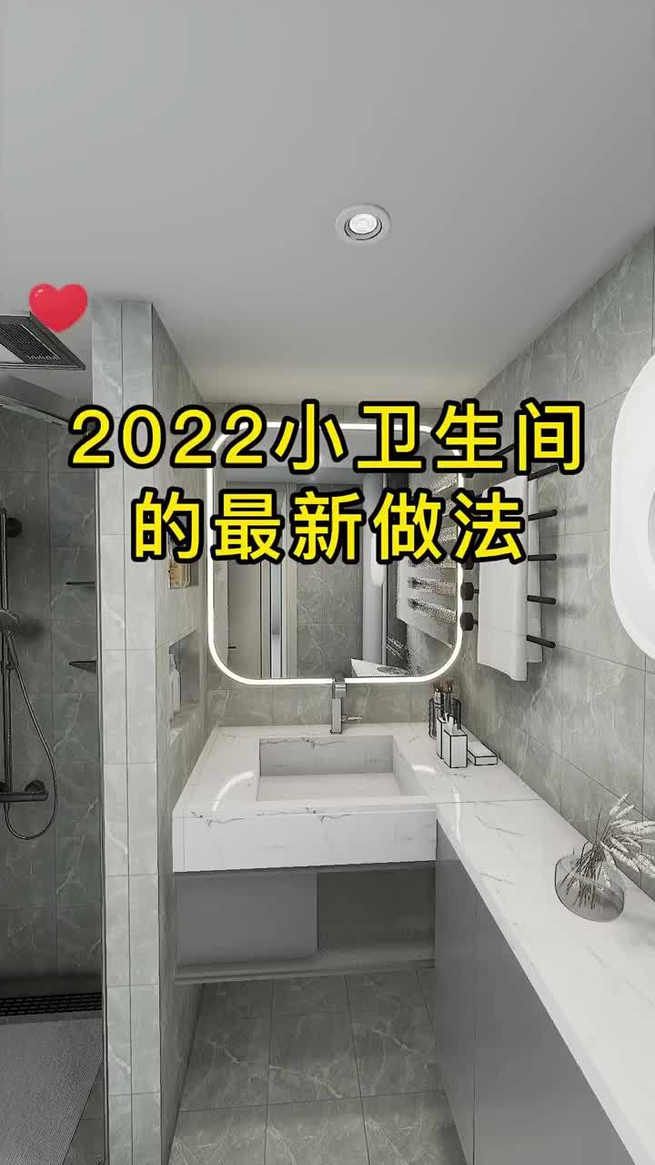 小卫生间实景图设计布局避坑轻奢装修效果图风格大全2022新款轻奢.