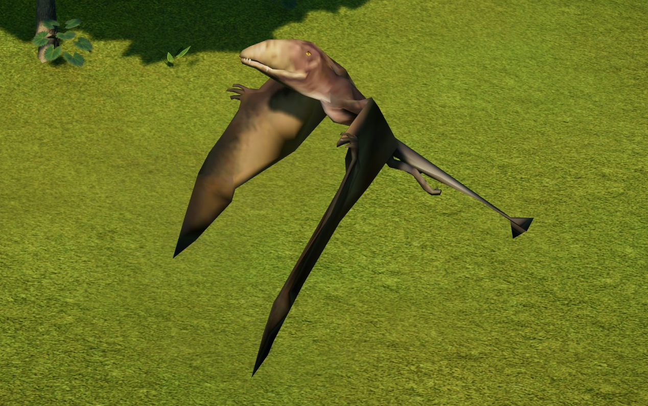 【附下载】《侏罗纪世界:进化》双型齿翼龙MOD演示(替换原版鹦鹉)