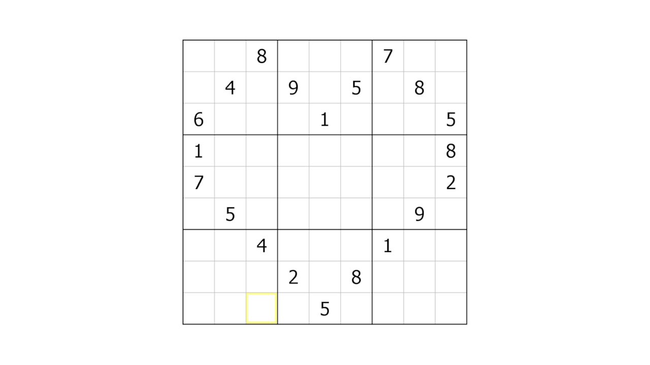 简单的数独题怎么解?_游戏热门视频