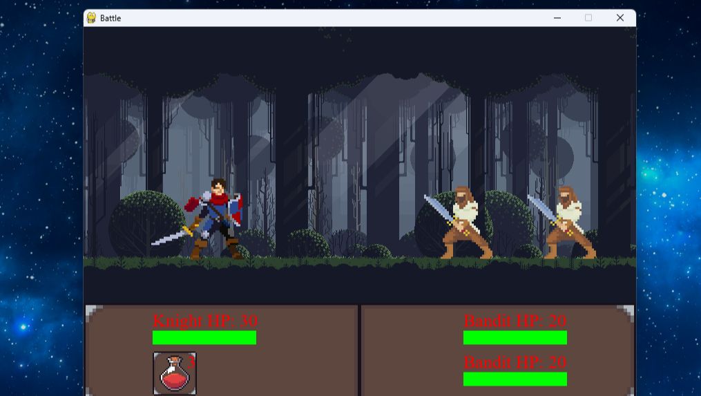 用python做一个RPG格斗游戏 pygame 01
