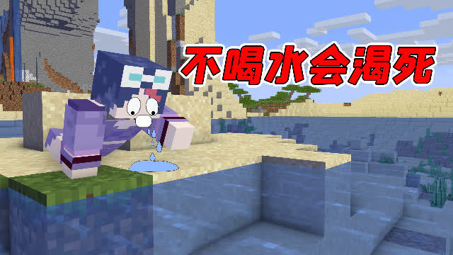 我的世界极限生存:真实的MC需要喝水才能生存