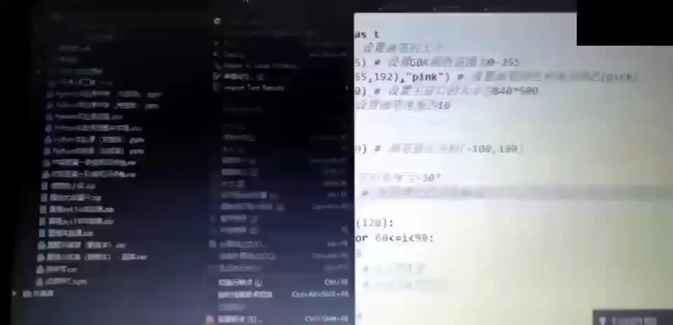 童程童美学员作品展示:python人工智能编程-小猪佩奇,全都配齐