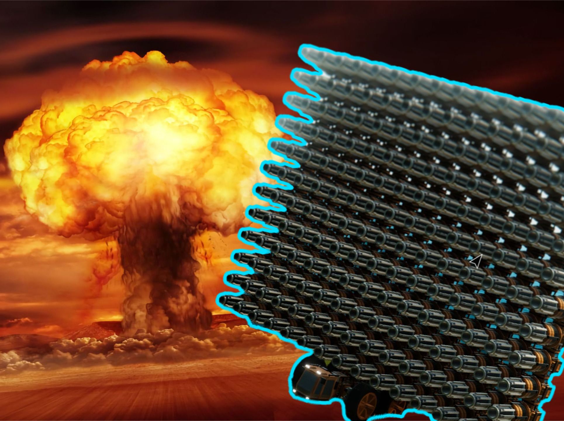 我建造了一个可以折磨1000人的攻城武器!