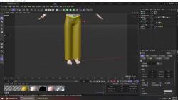 C4D自学 建模 日常练习 完整角色 C4D布料衣服