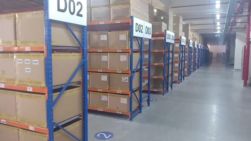 今天我给大伙分享一下淘宝电商仓库里面的大概状况