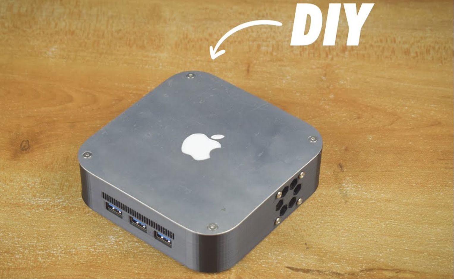 自制一台迷你主机,办公很实用,携带方便