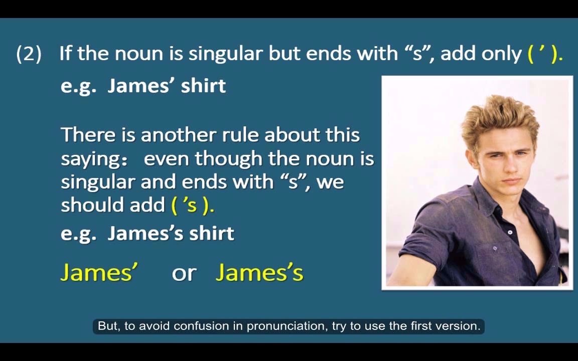Apostrophe撇号的用法