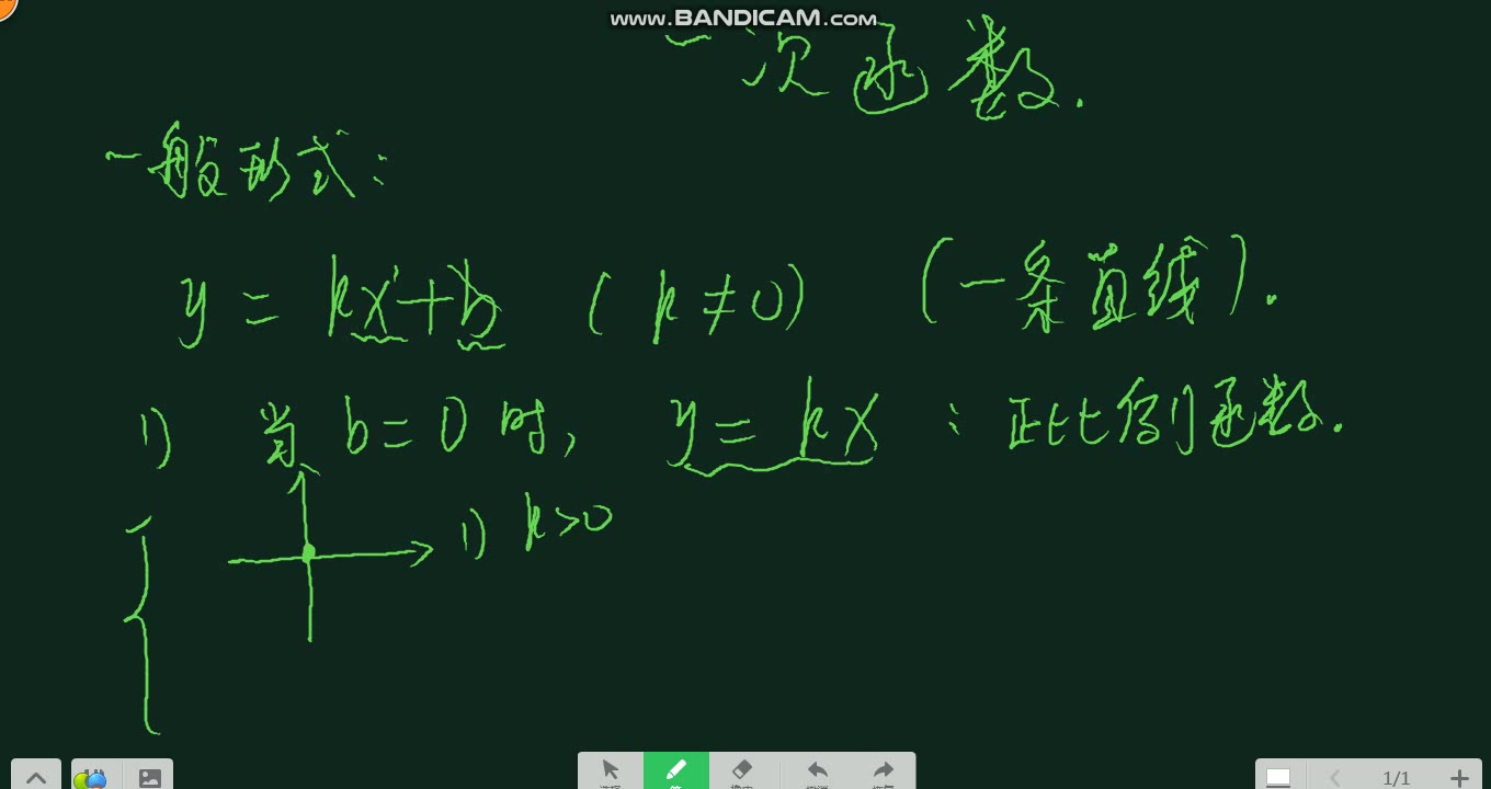 七分钟教你快速掌握一次函数图像