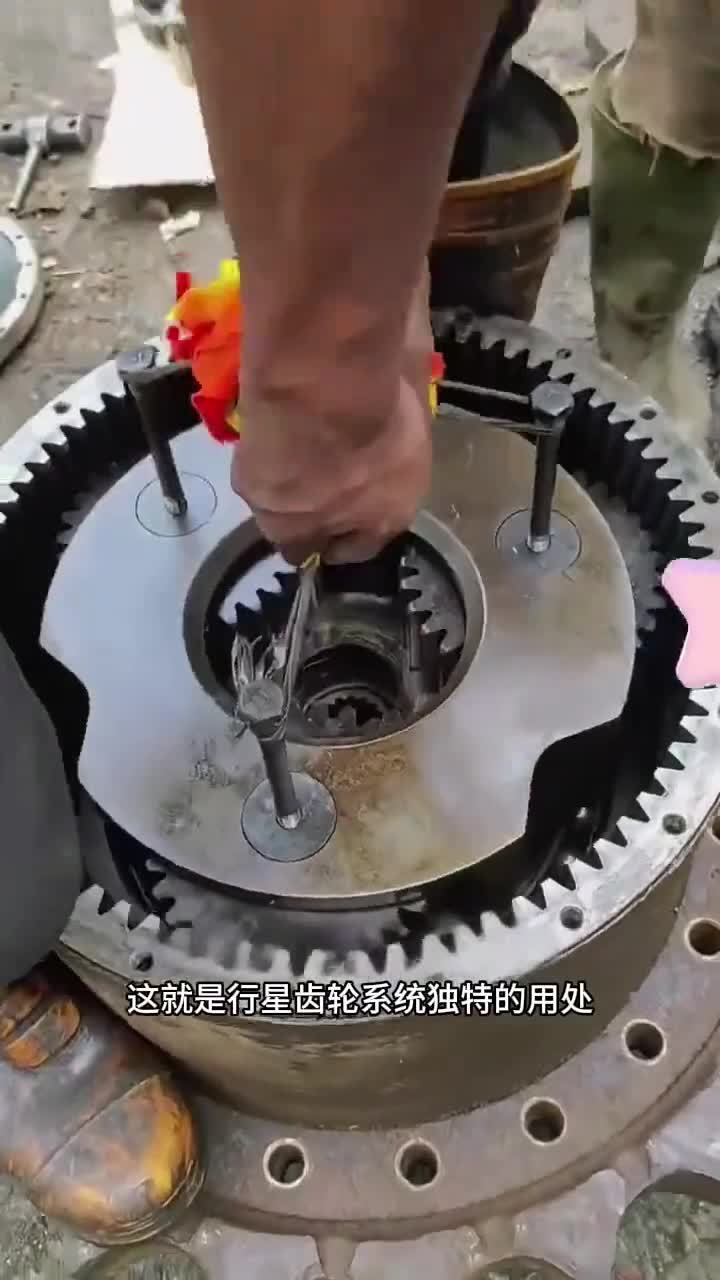 行星齿轮系统独特的用处 #知识百科