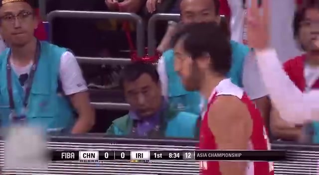 2015年亚洲男篮锦标赛比赛 中国VS伊朗