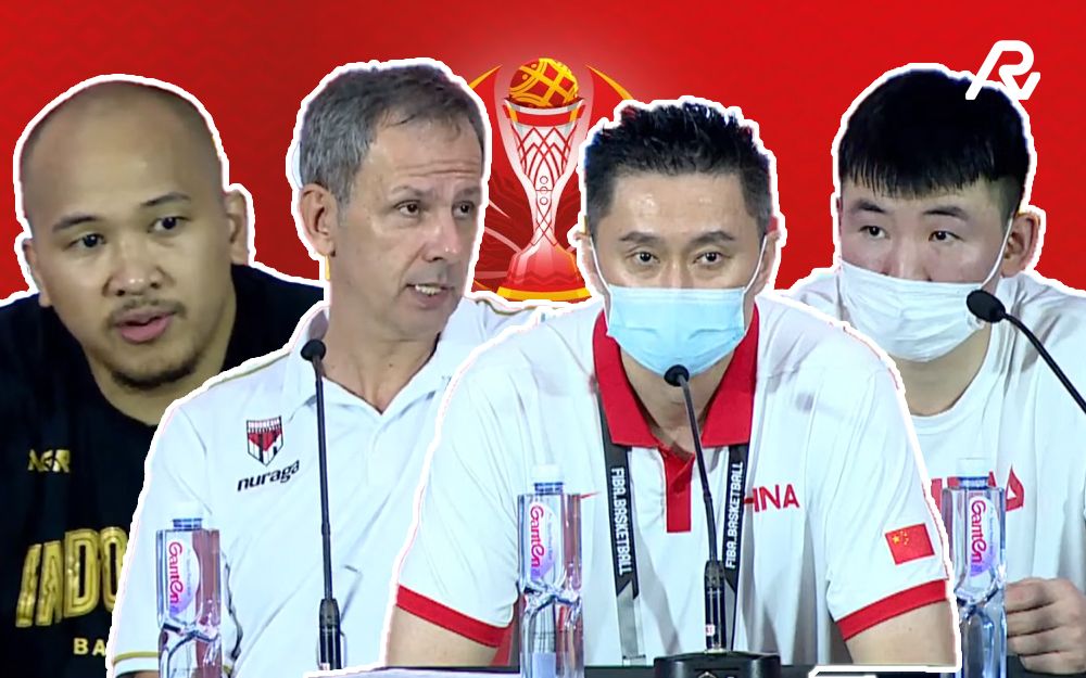 ...的方向前进!印尼:谁都知道不能放中国投三分! | 2022男篮亚洲杯赛采访