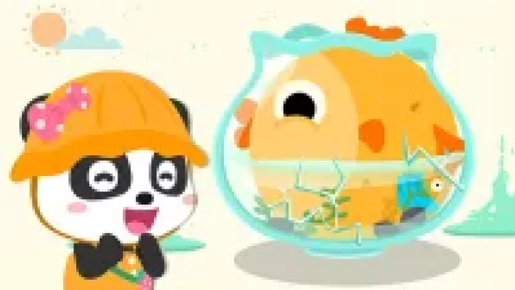 宝宝巴士神奇简笔画 第二季 第3集 小鱼