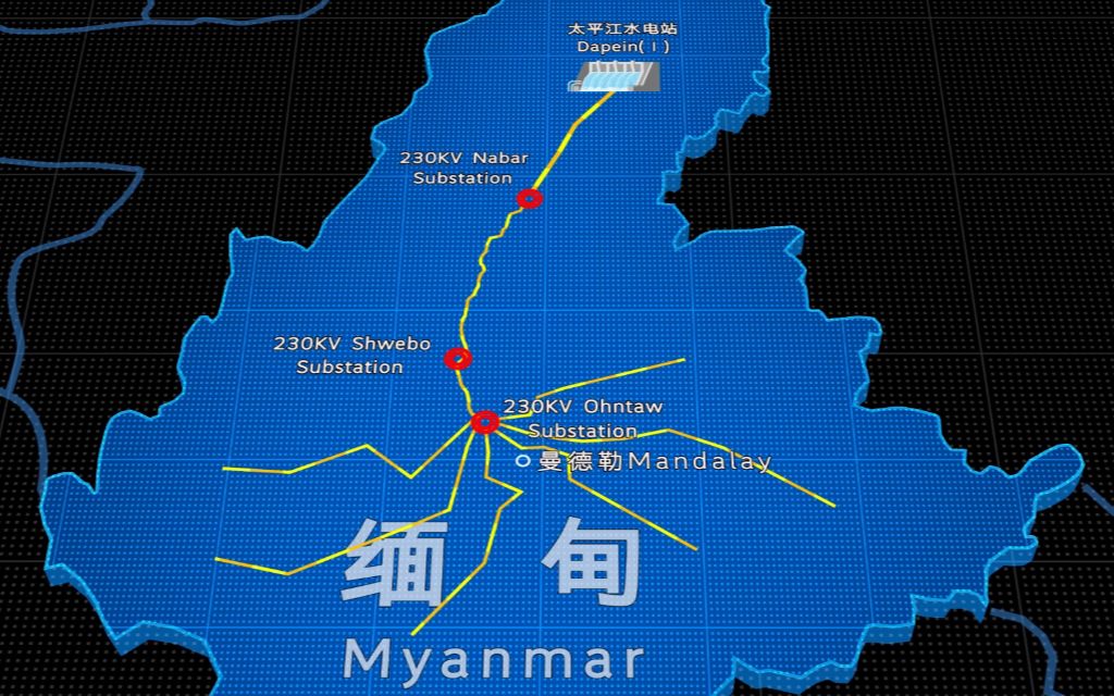 国家电网在缅甸建的电网,解决了500万家庭用电问题
