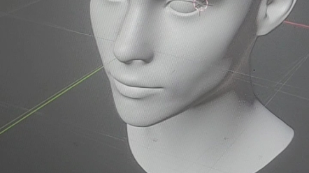 学了一天blender捏出来的小人