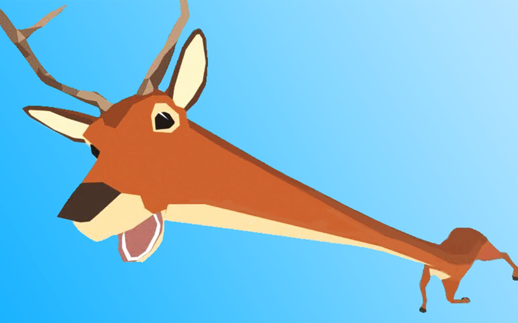 鹿模拟器,我的脖子可以无限伸长!鲤鱼Ace解说