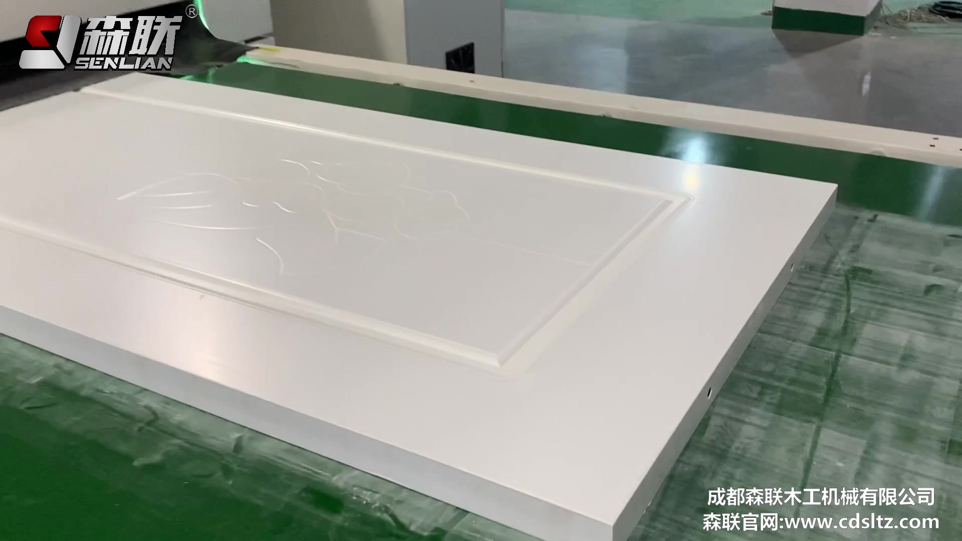 [森联涂装]木门UV往复喷涂生产线(双伺服) 门扇UV白色底漆