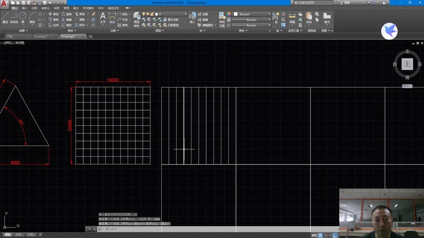 Autocad直接命令,copy命令和直线标注和角度标注讲解