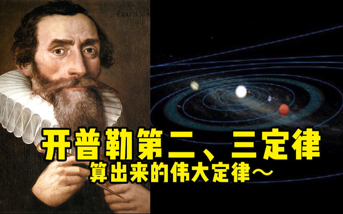 36 学什么数学第36期 开普勒第二第三定律