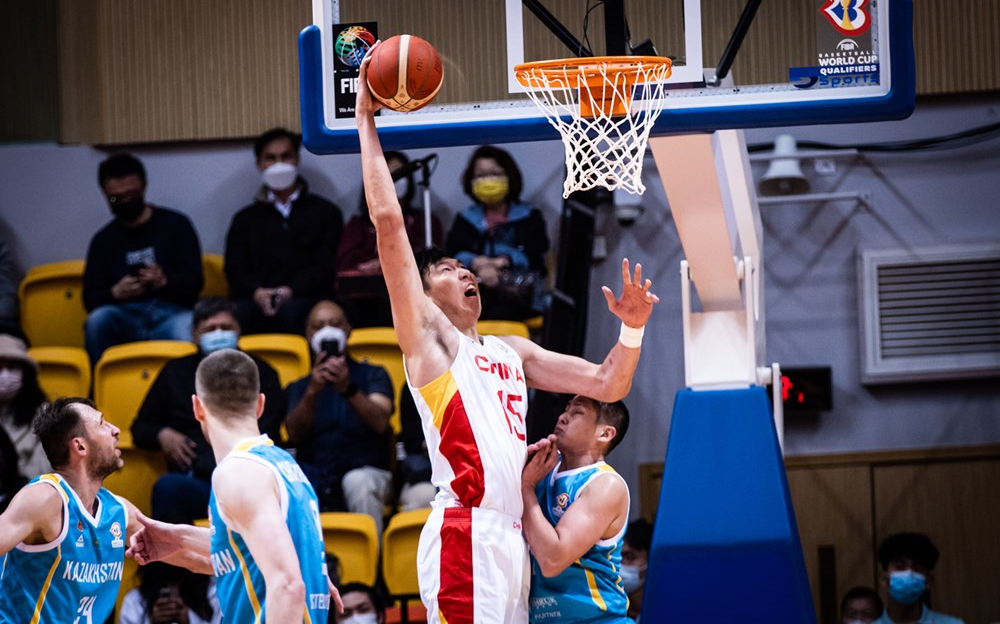 【台湾解说】2023年男篮世界杯预选赛 中国 71:59 哈萨克斯坦 G2