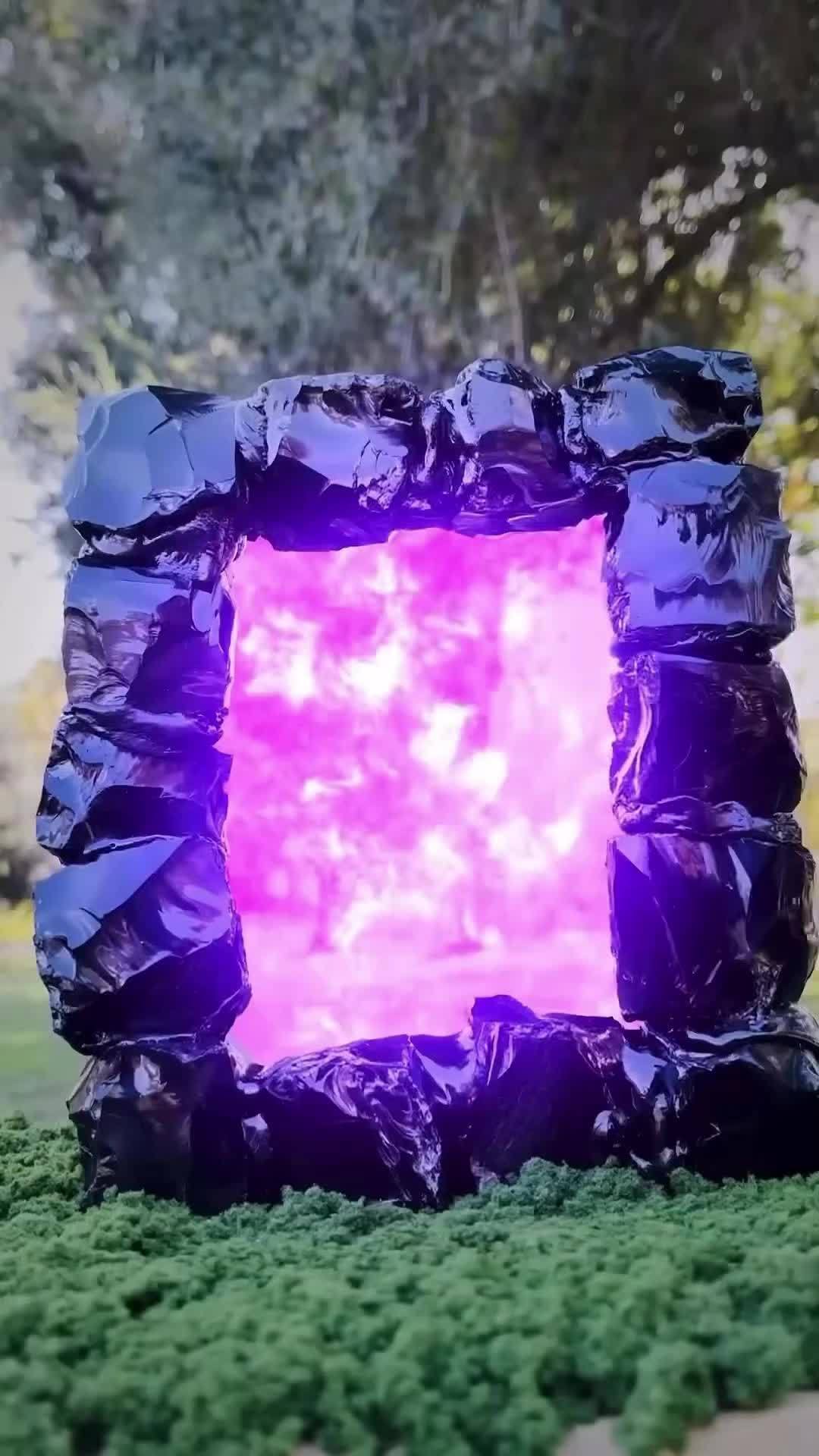 许少MC配音《真实的传送门》:教你制作真实下界传送门!