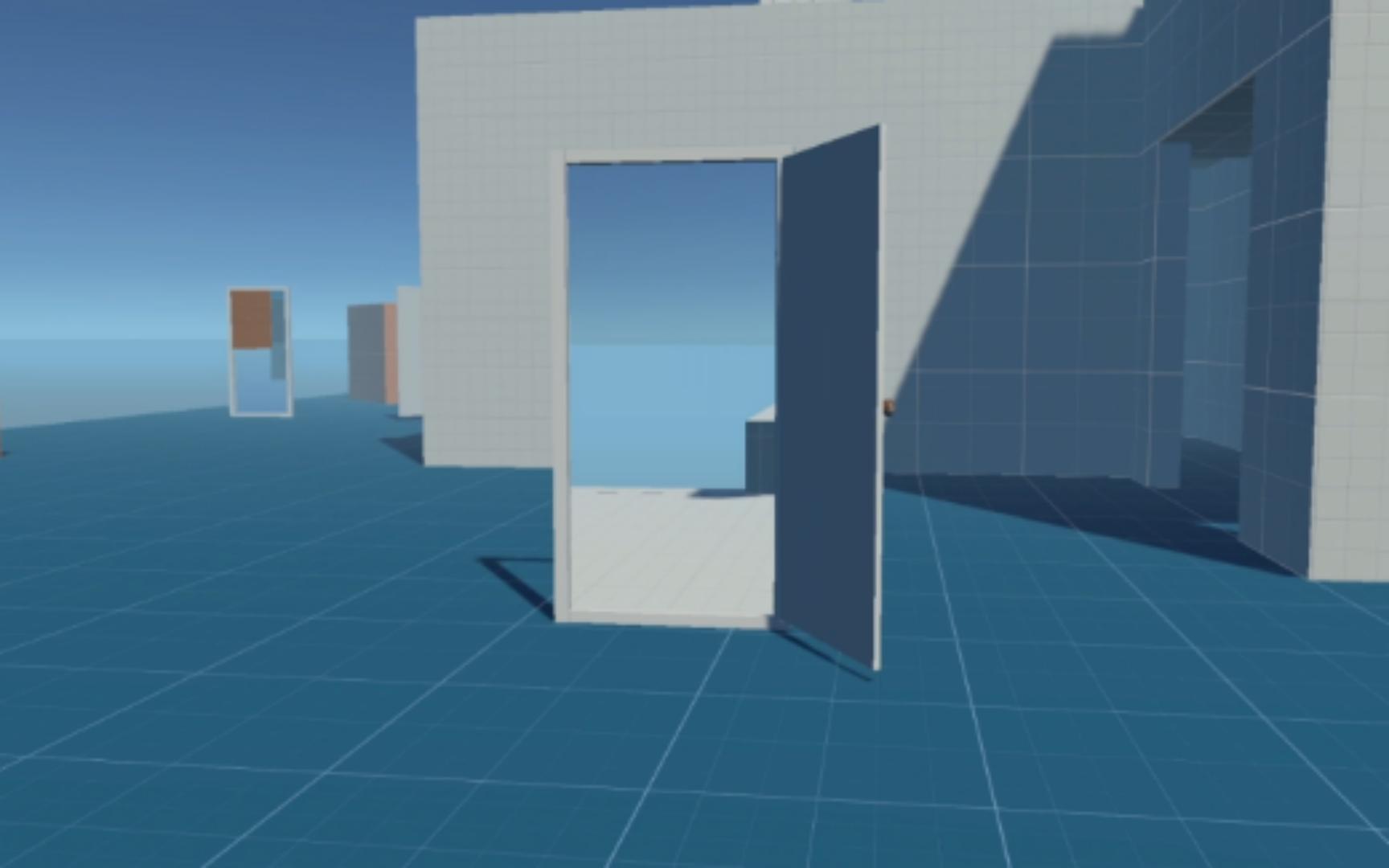 unity简单实现往门 (2): 实现传送效果