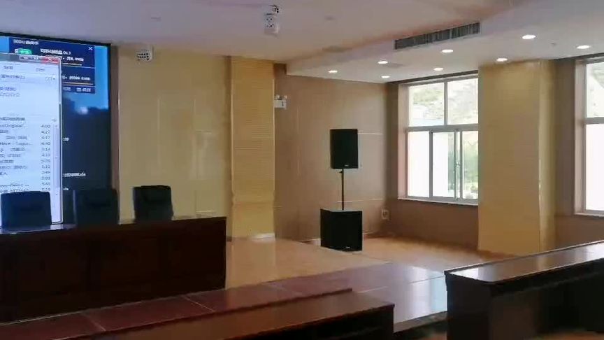 多功能会议室!#led显示屏 #会议室 #工程案例 #舞台灯光音响