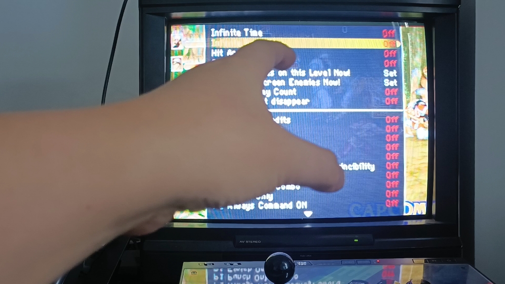 阿狼低解PC教程14-如何使用GroovyMAME的金手指作弊码